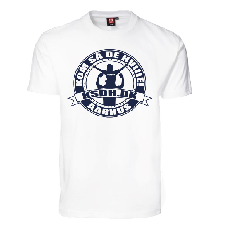 KSDH Logo T-shirt Hvid - KSDH