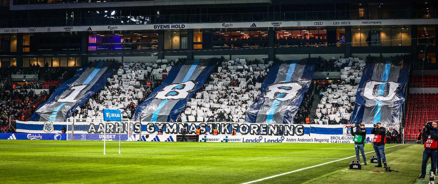 AGF er det næstmest sete hold på TV i Danmark