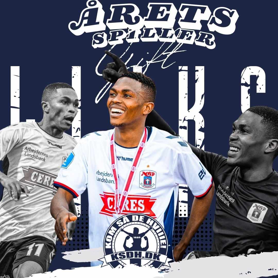 Gift Links er KSDH's Årets Spiller i AGF