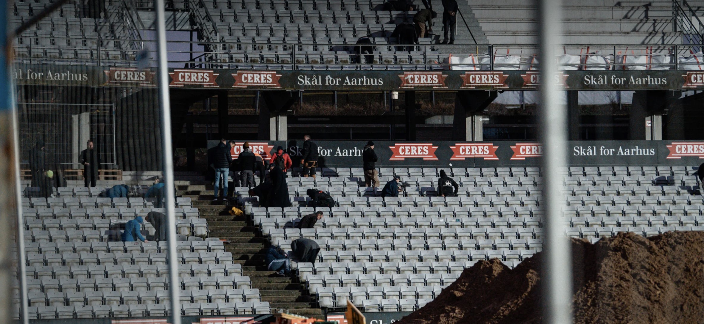 Sæder fra Ceres Park får nyt liv